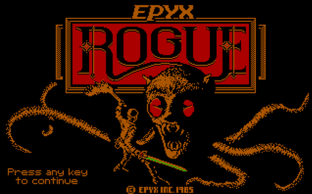 Rogue (1985) | PCjs Machines